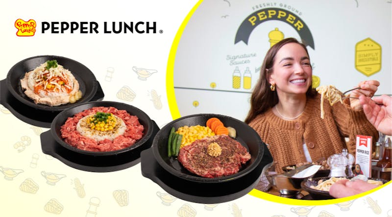 Pepper Lunch Menu - Pepper Lunch